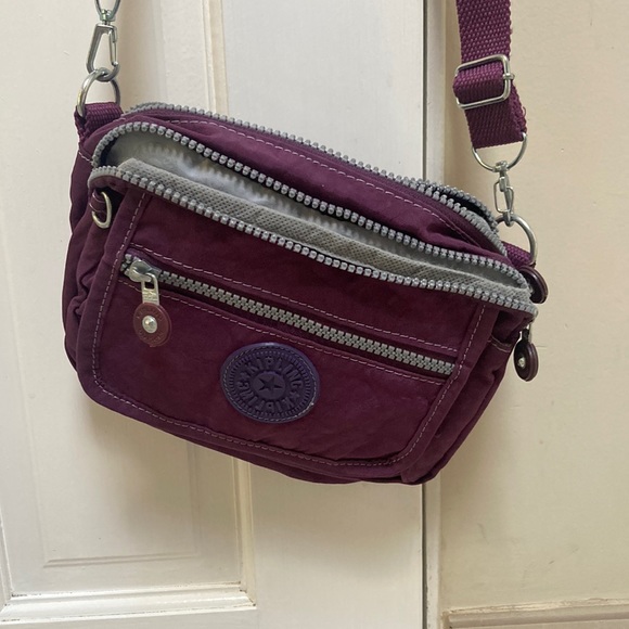 Kipling | Bags | Kipling Crossbody Bag Purple | Poshmark